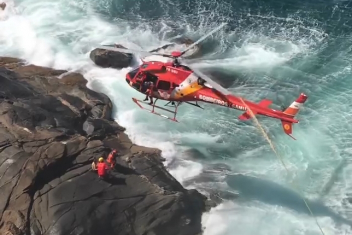 VÍDEO: Após queda de 18 metros de altura vítima é resgatada - TopElegance
