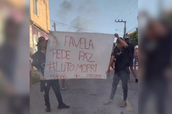 ”FAVELA PEDE PAZ”: Novas manifestações começam em Florianópolis ...